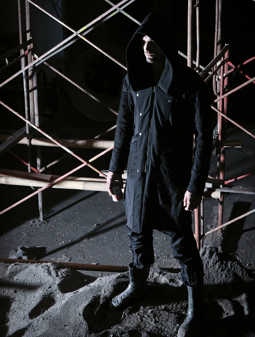 Neo Steamed Hoodie Coat | Streetwear by Psylo Fashion