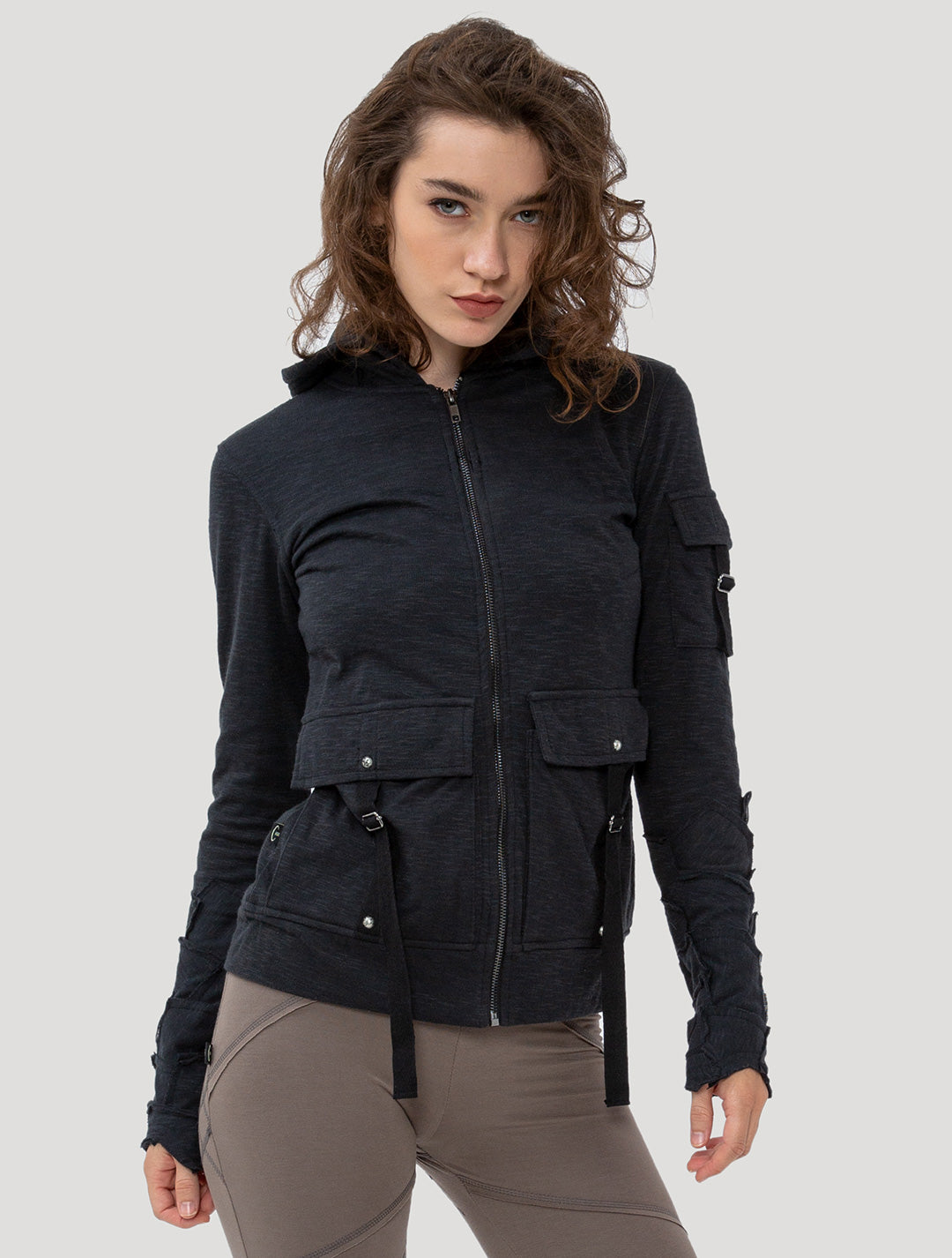 Zipped Hoodie 'Pecoa' Extra Jacket – Psylo