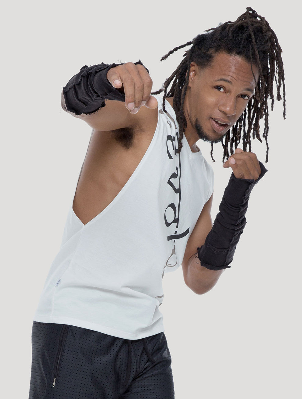 Revol Sleeveless Tee - Bamboo & Organic Cotton Printed Tank – Psylo