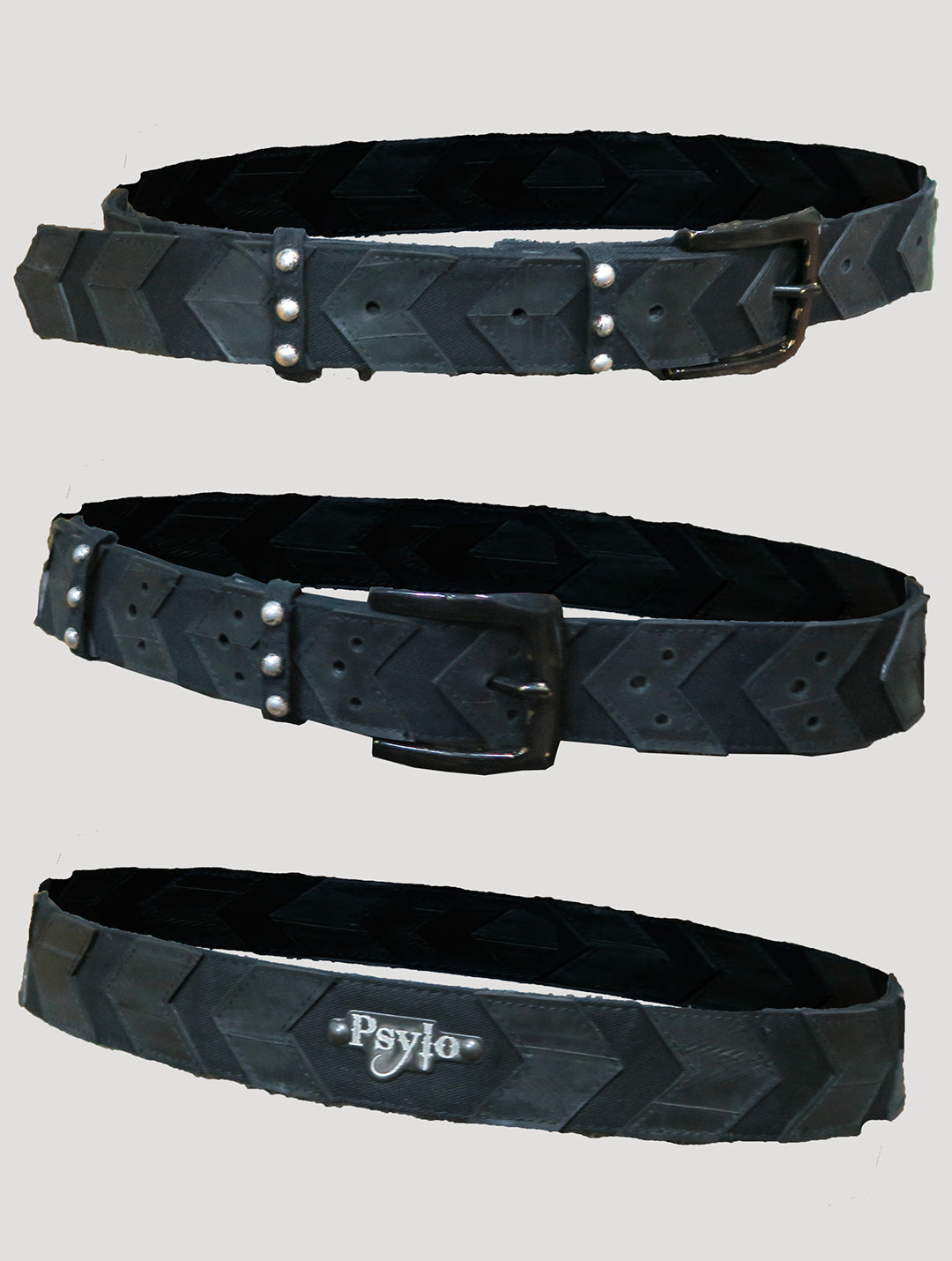 'Speed' Buckled Belt by Psylo Fashion