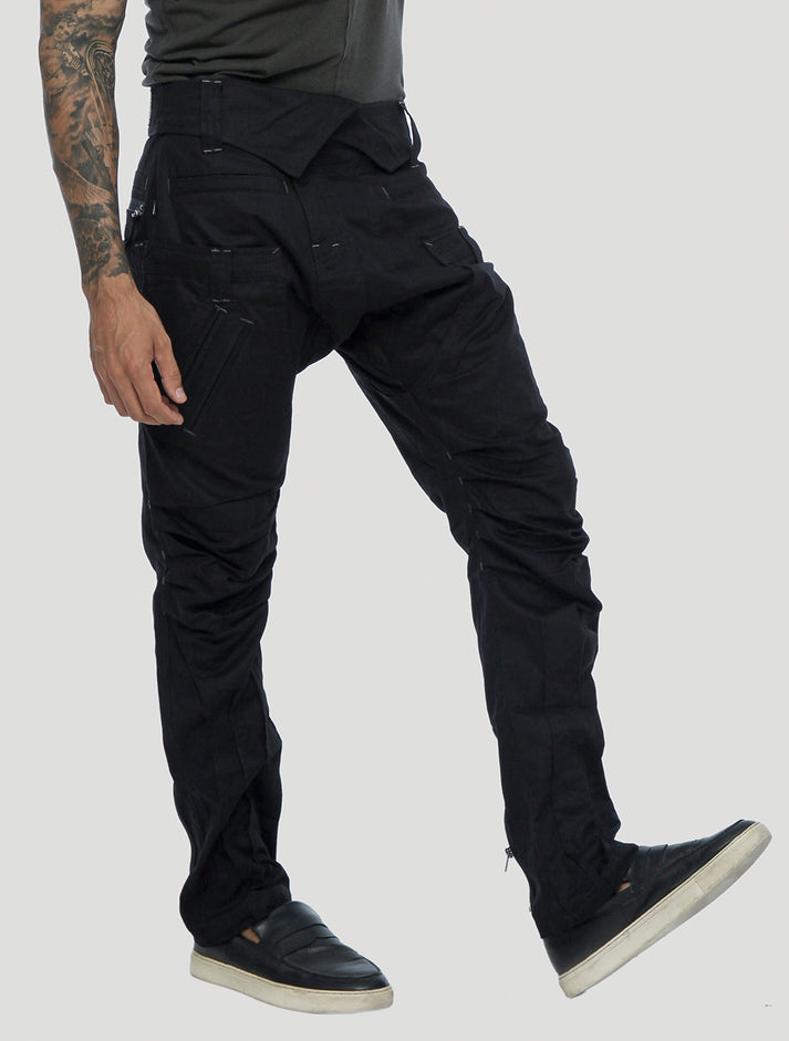 Triple Pants | Low-crotch Long Trousers – Psylo